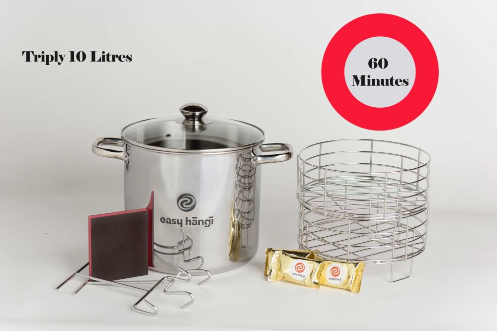 Triply 10 litre Cooking Kit plus 2 FREE Flavour packs (Store Flavour p ...